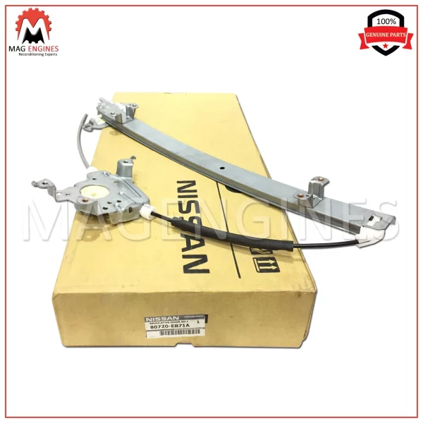 80720-EB71A GENUINE OEM REGULATOR ASSY-FRONT DOOR WINDOW,RH 80720EB71A ...